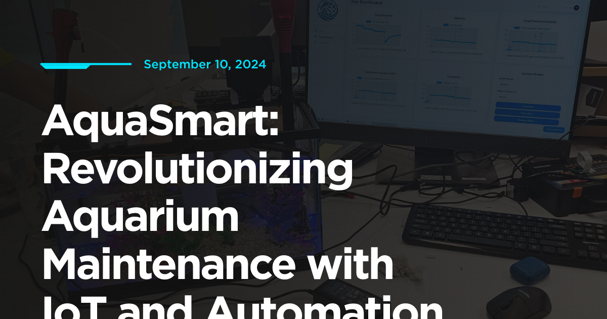 AquaSmart: Revolutionizing Aquarium Maintenance with IoT and Automation